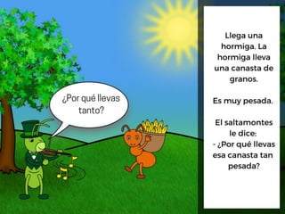 La hormiga y el saltamontes | PPT