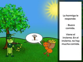La hormiga y el saltamontes | PPT