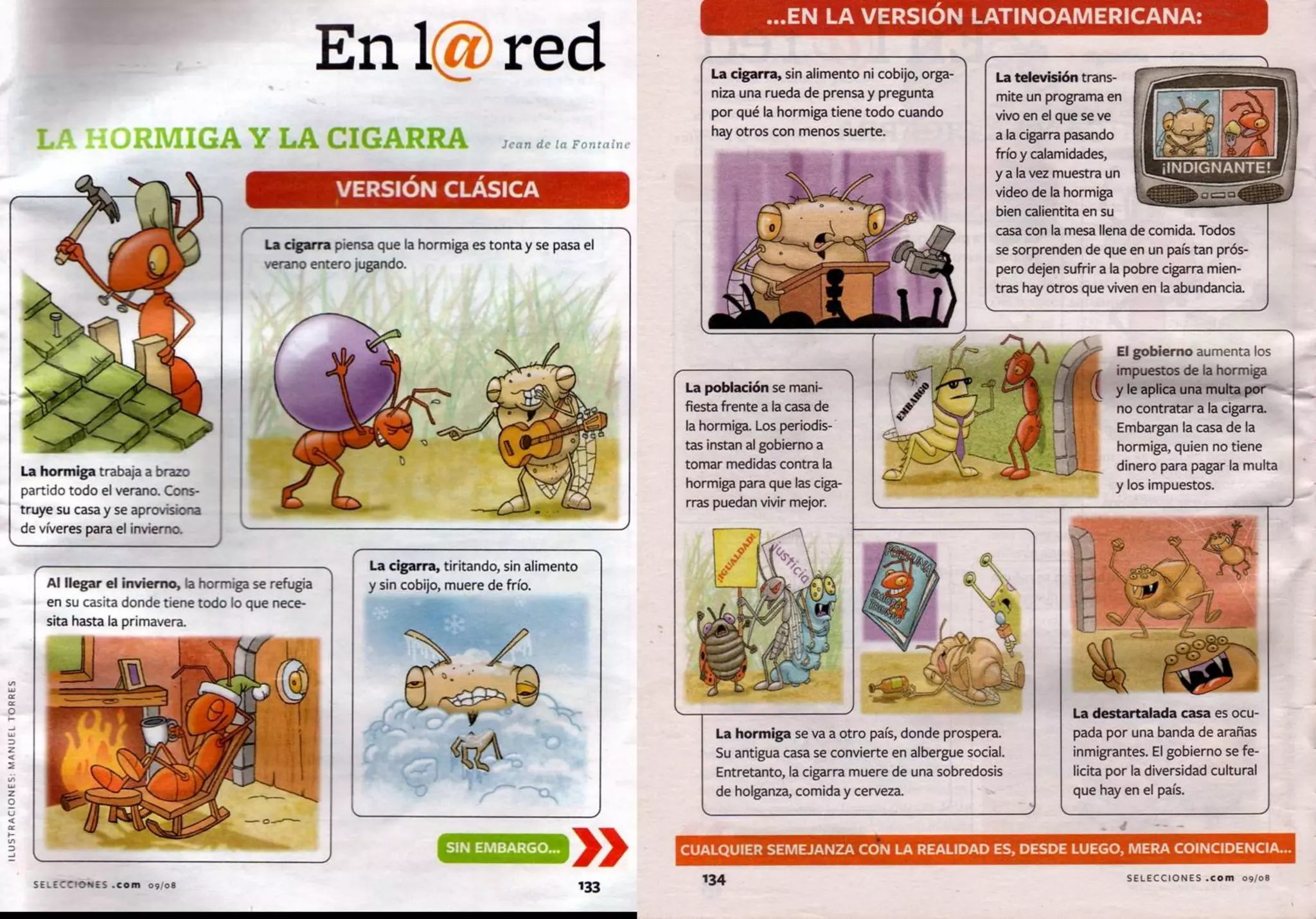 La Hormiga Y La Cigarra | PDF