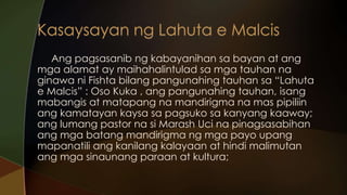 Lahuta e Malcís | PPT