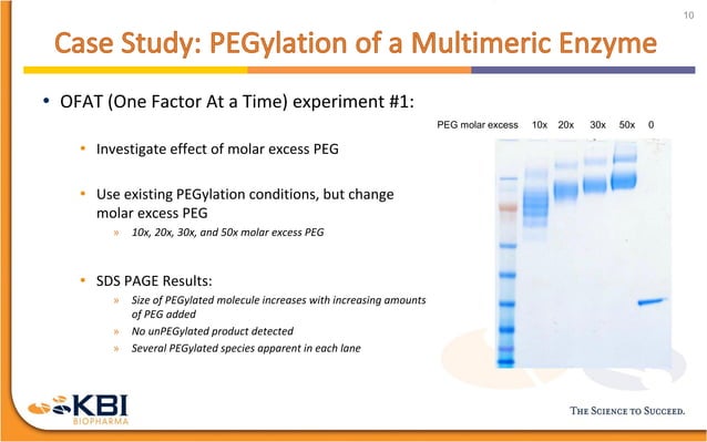 High Throughput PEGylation Process Development – Screening & Optimization Studies | PPT