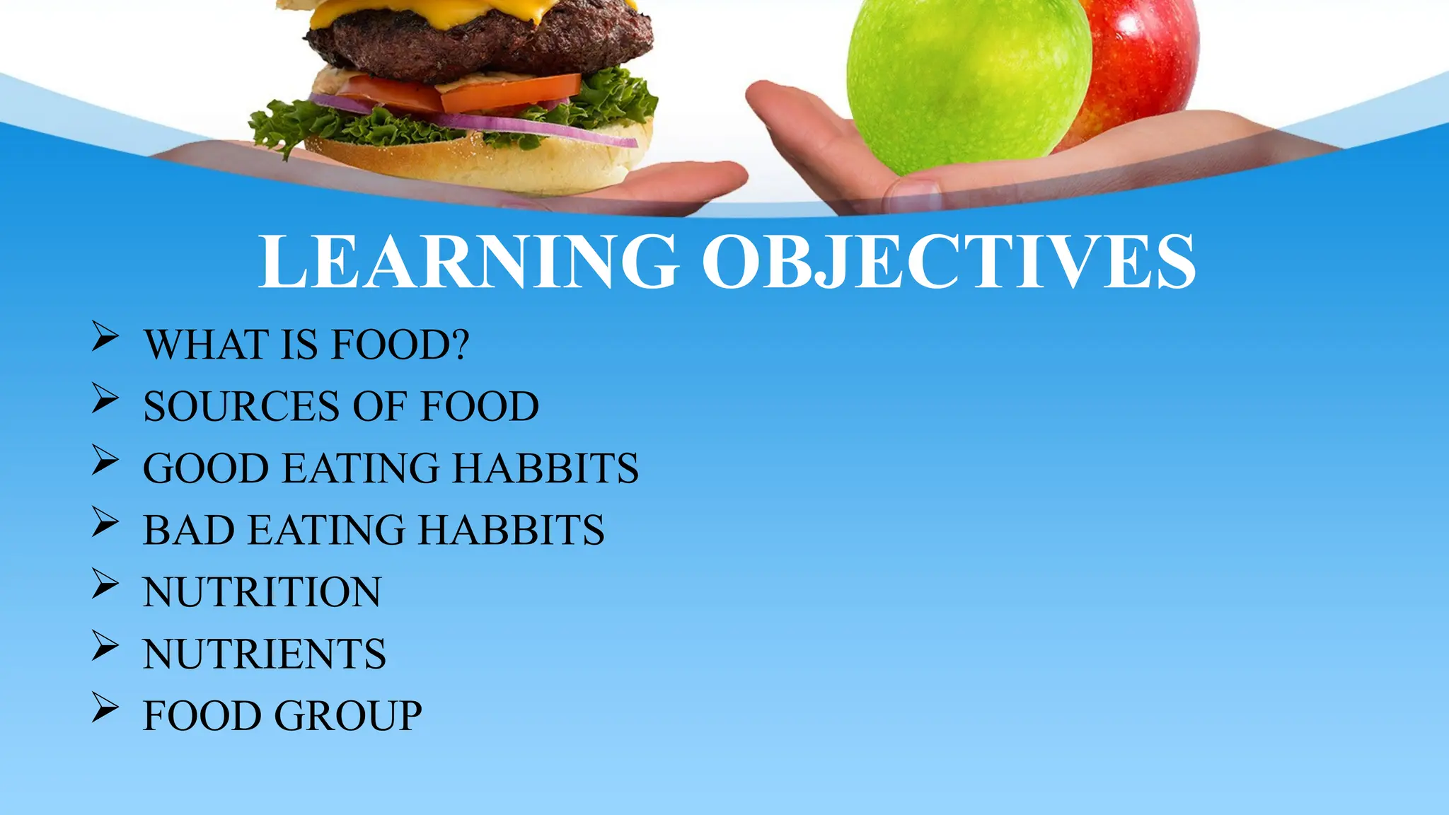 Food & Nutrition Basic for Young Learner | PPT