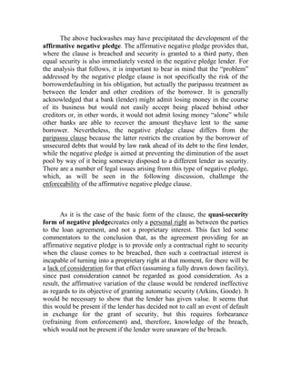 negative pledge essay | PDF