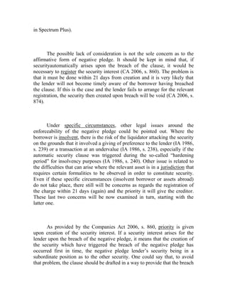 negative pledge essay | PDF