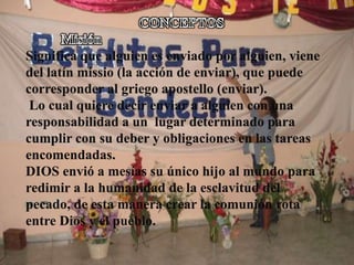 La iglesia en la mision integral | PPTX