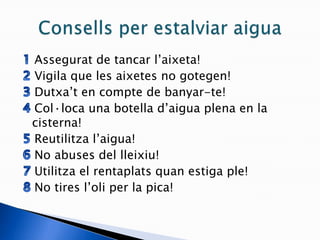 L’aigua | PPT