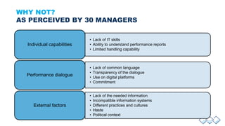 Knowledge transfer and performance dialogue in public administration | PDF