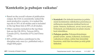 Harri Laihonen: Tietojohtamisen trendit | PPT
