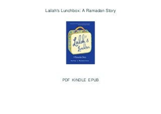 「PDF｣ Books Lailah's Lunchbox: A Ramadan Story