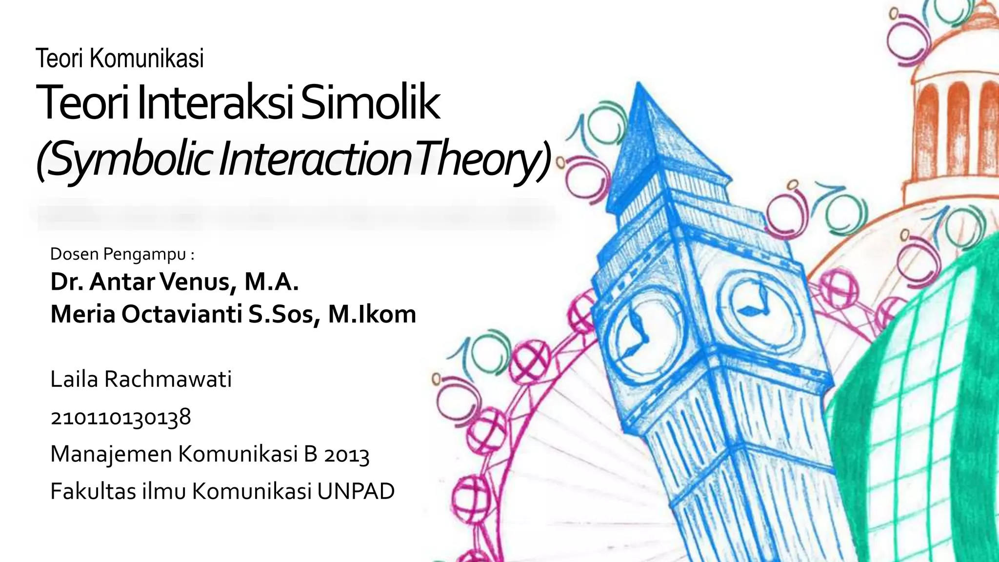 teori interaksi simbolik-Laila.R | PPTX