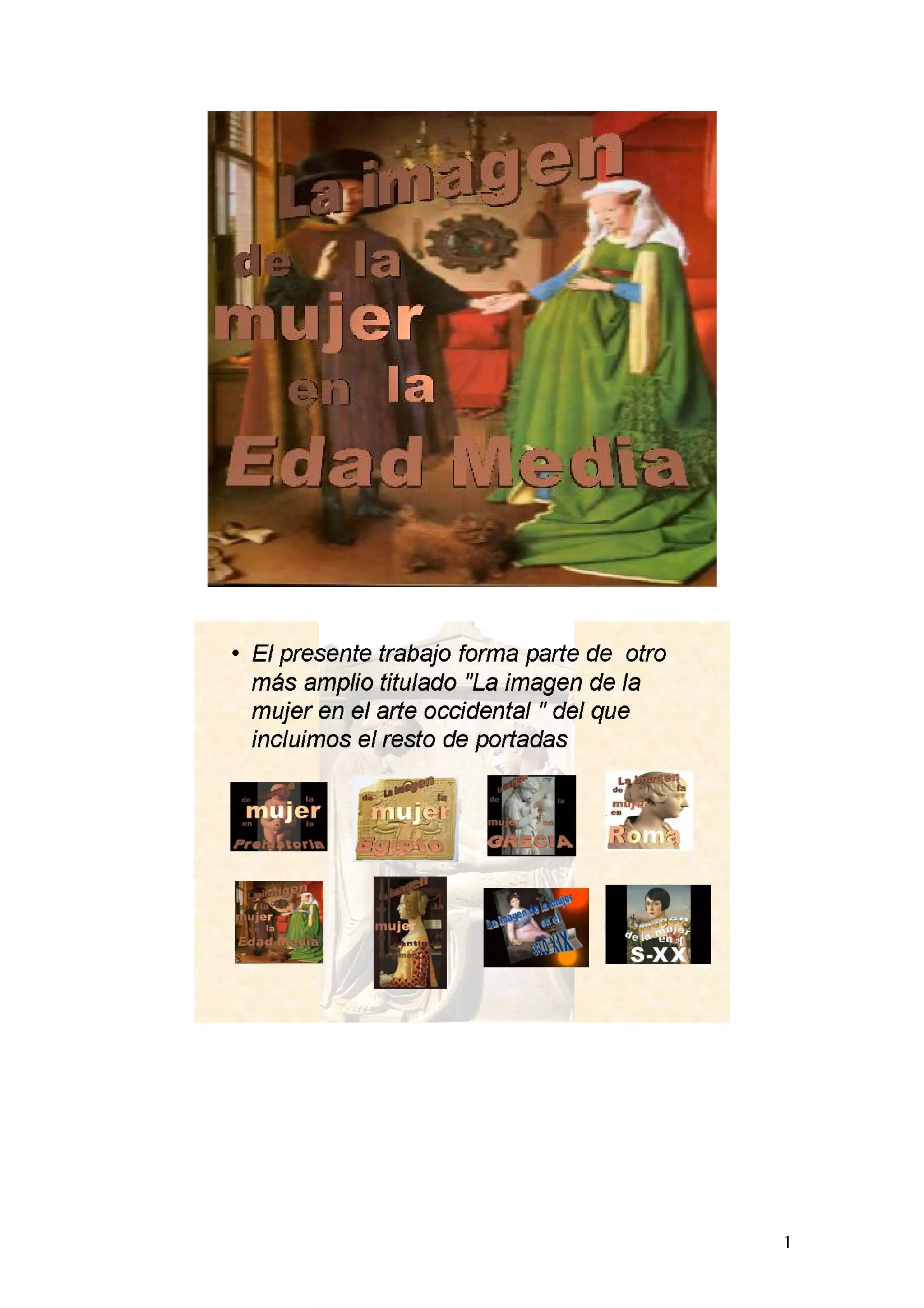 La imagen de la mujer en la edad media | PDF