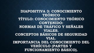 la importancia de aprender a conducir.pptx