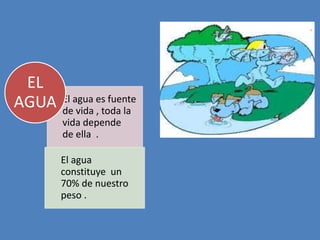 La importancia del agua en los seres vivos | PPTX