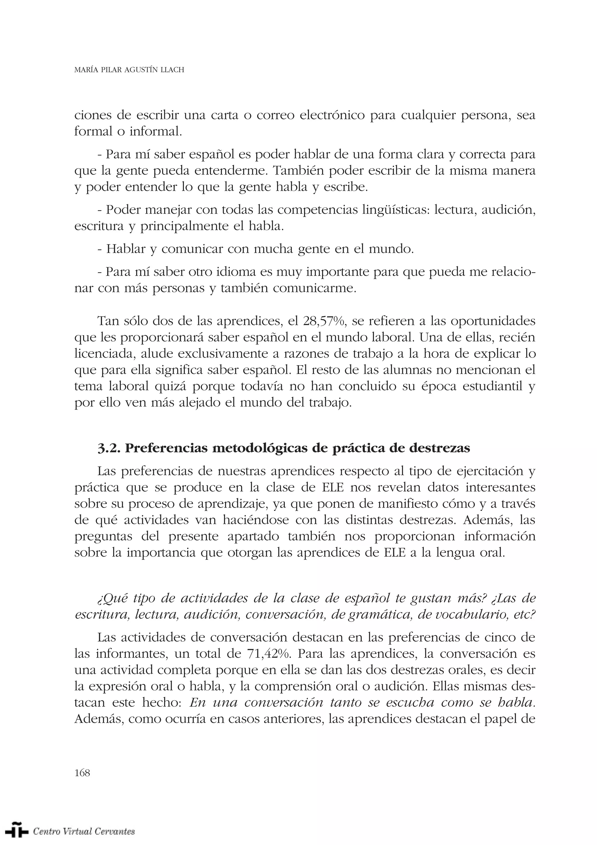La importancia de la lengua oral en el aula | PDF