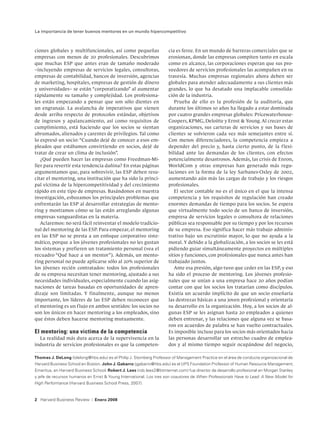 La Importancia de tener buenos Mentores en la Sociedad Digital HBR ...