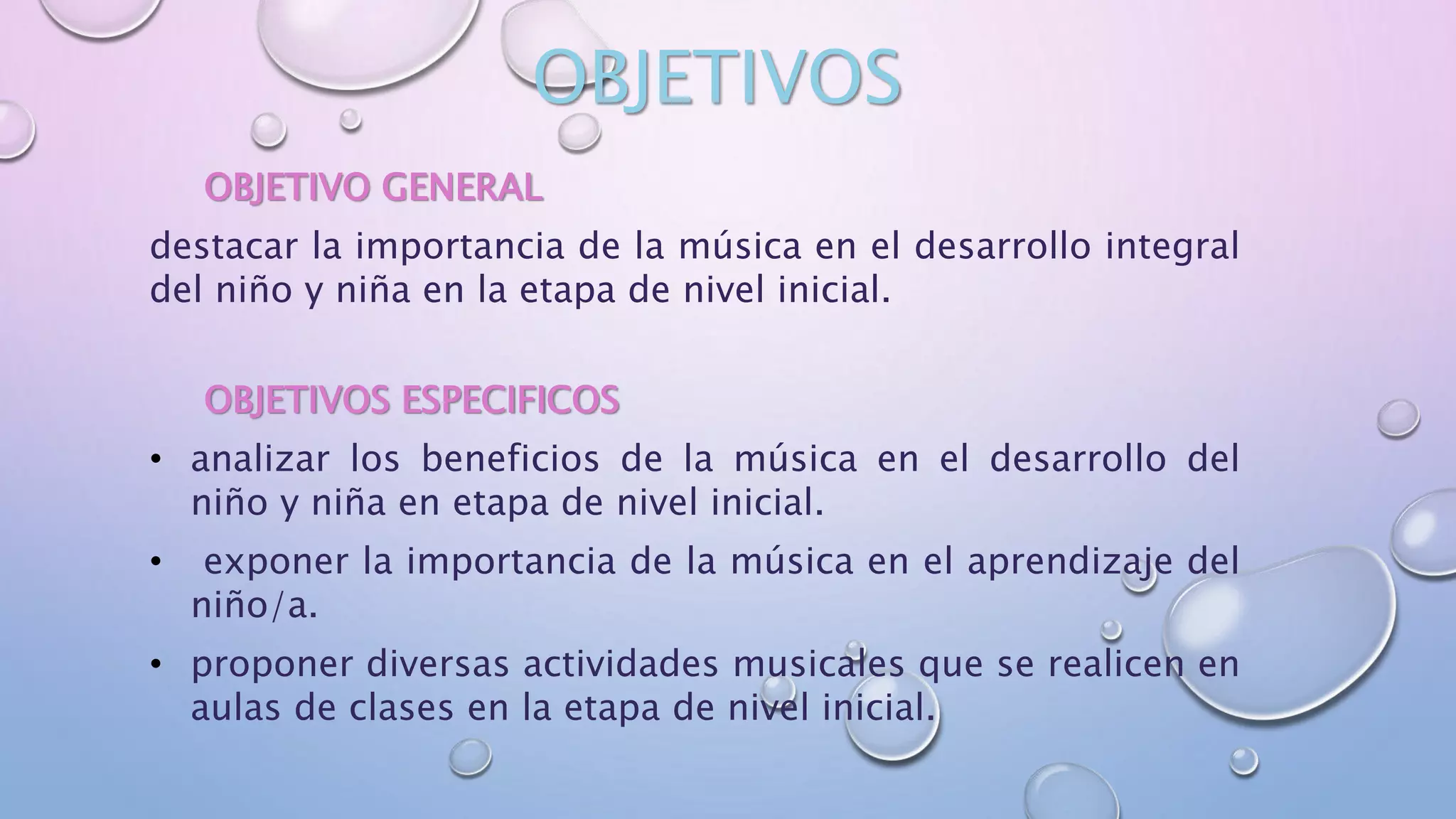 La importancia y los beneficios de la musica | PPT