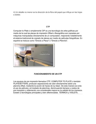La imposición y el ctp | DOC