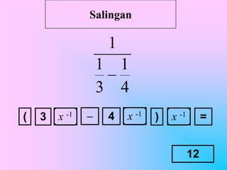 Penggunaan Kalkulator Saintifik -Lain lain tambahan | PPTX