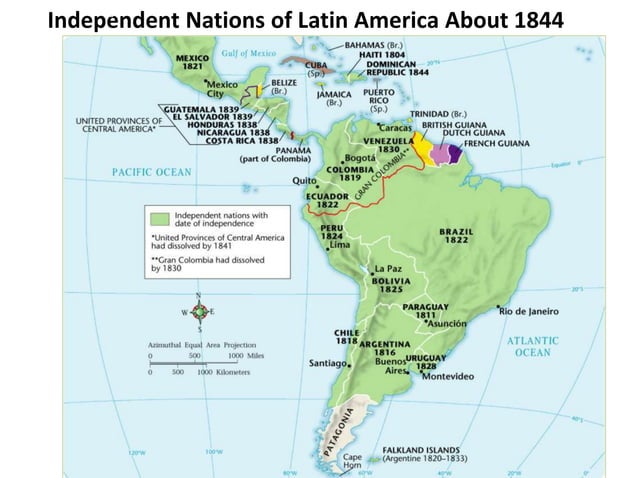 Latin American Independence | PPTX | South America Travel | Travel ...