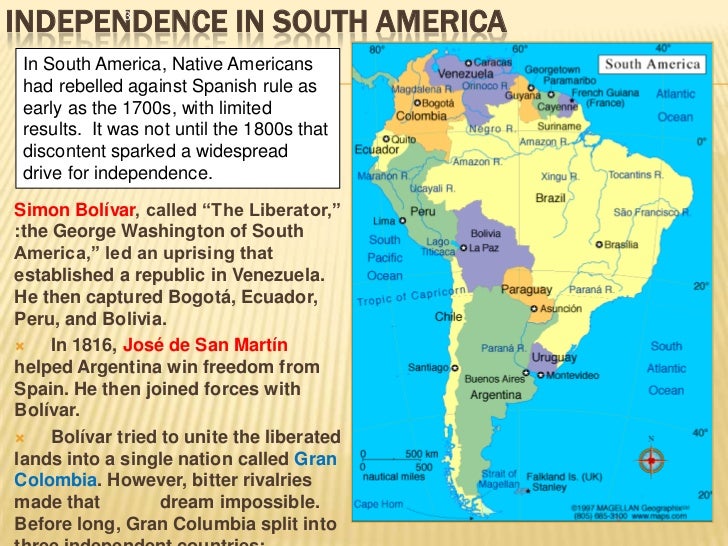 Latin American Revolutions for Independence