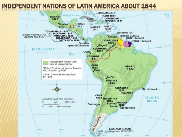 Latin American Revolutions for Independence