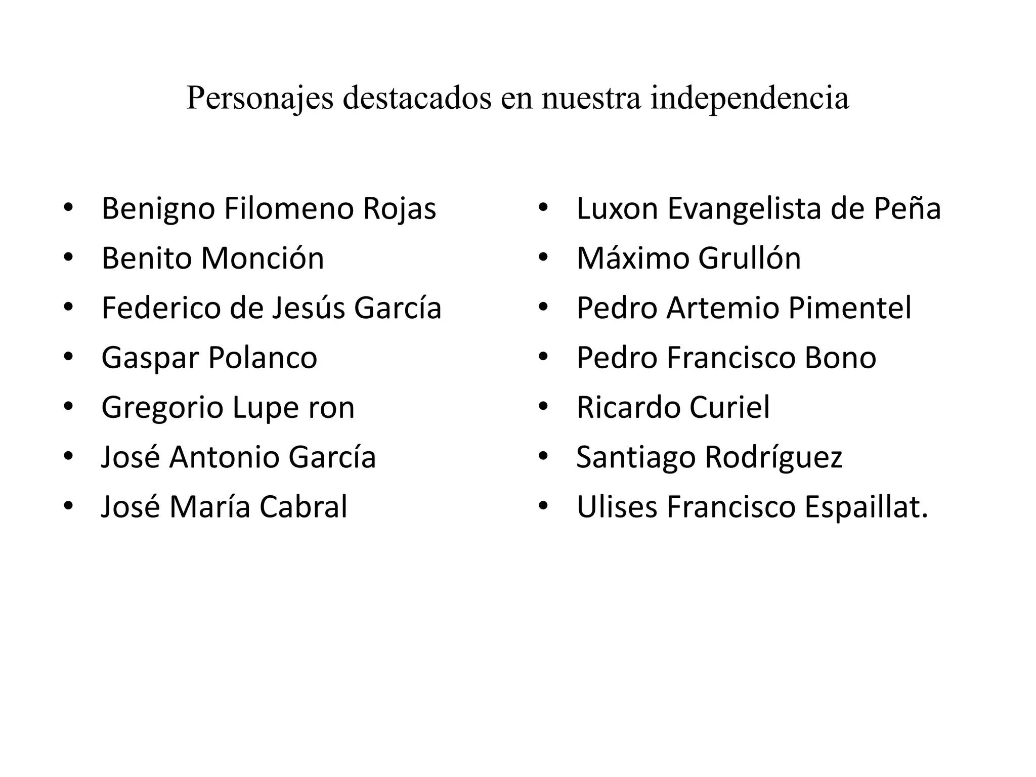 La independencia de la república dominicana | PPTX