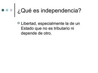La independencia en américa | PPT