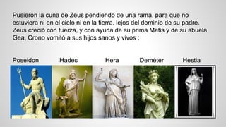 La Infancia de Zeus | PPTX