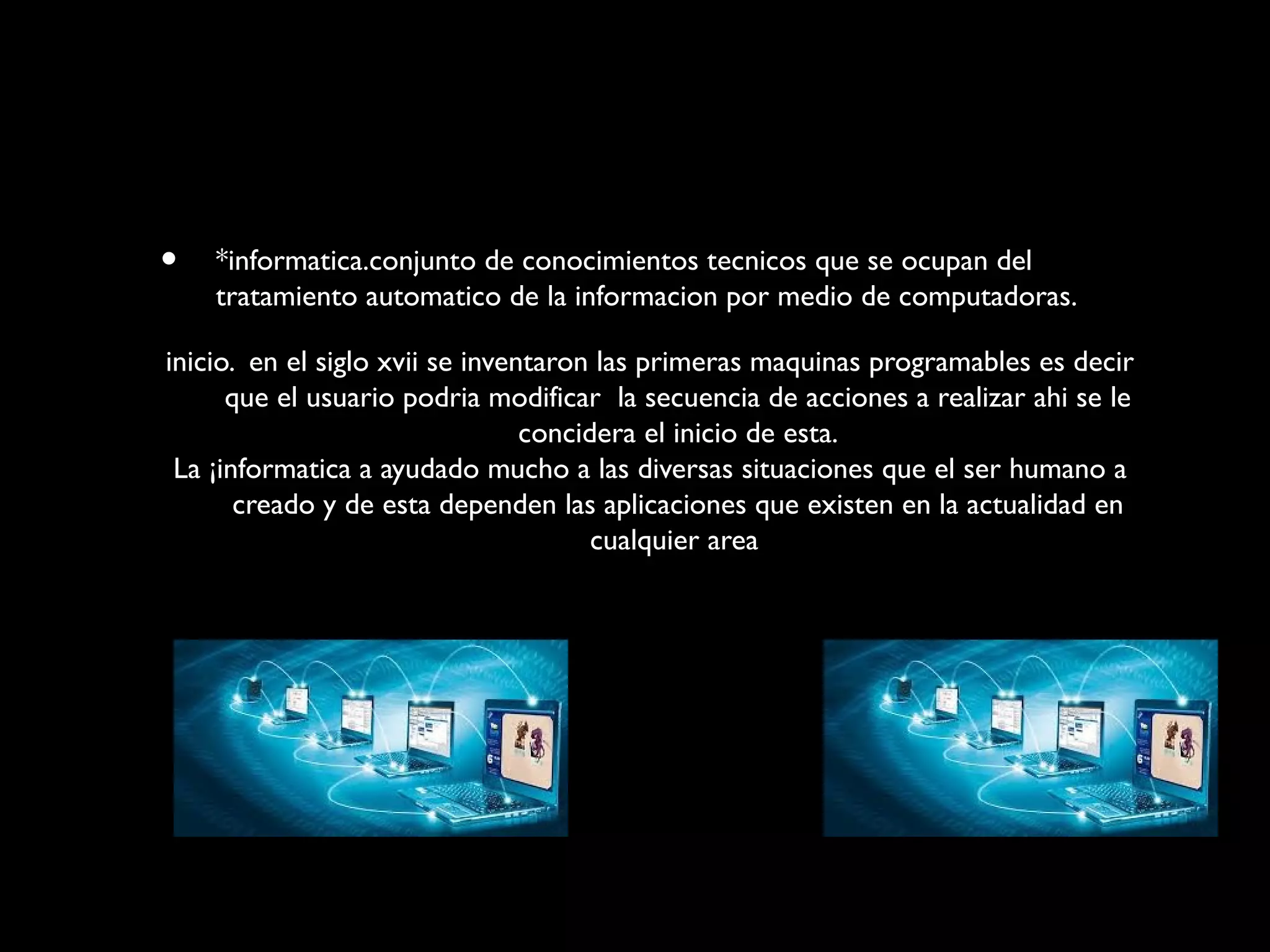 La informatica como ciencia y sus subareas | PPT