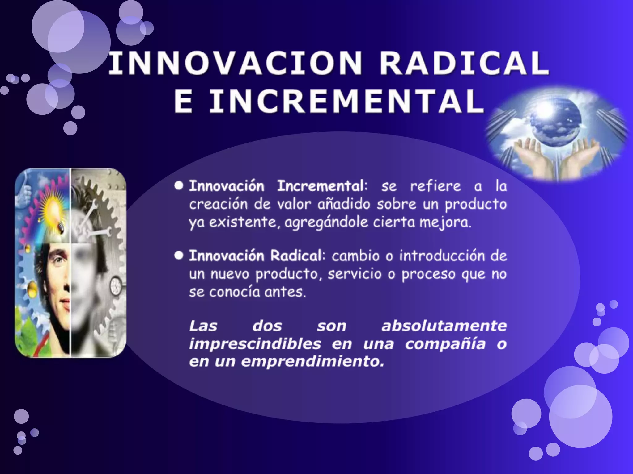 La innovación radical y la innovación incremental | PPTX | Business ...