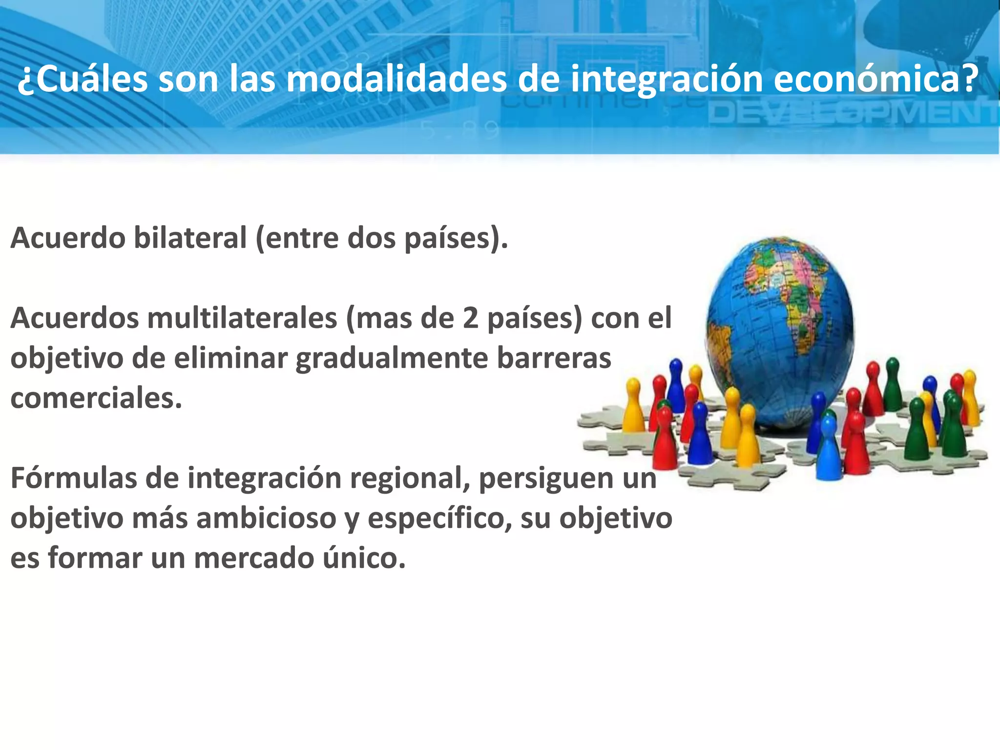 La Integracion Economica y su Apliacion | PPT