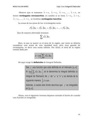 La Integral Definida | PDF