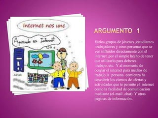 La internet y su influencia en la sociedad belinda quispe 5_d | PPTX