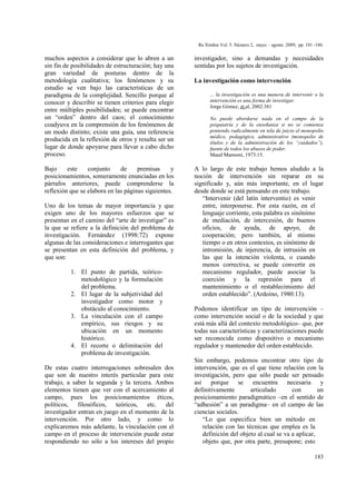 La investigacion como proceso de intervencion social | PDF