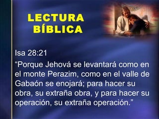 La ira de Dios | PPT