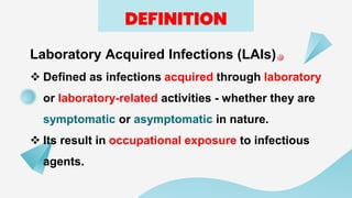 Laboratory Associated Infections | PDF