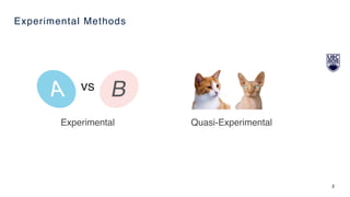 Quantitative Methods: Experimental Design | PDF | Science