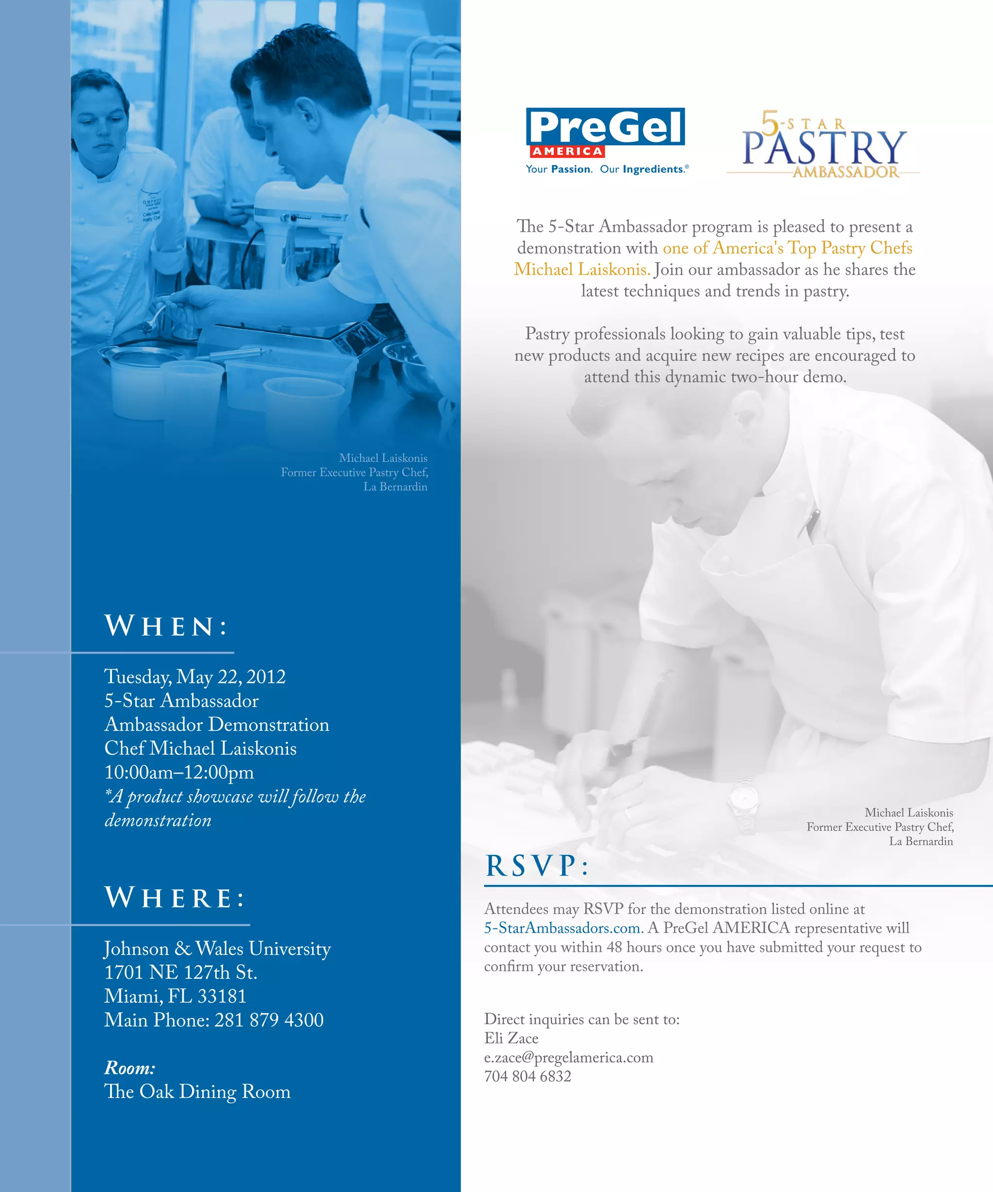 Laiskonis Demo Flyer Final | PDF | Desserts and Baking | Food & Drink