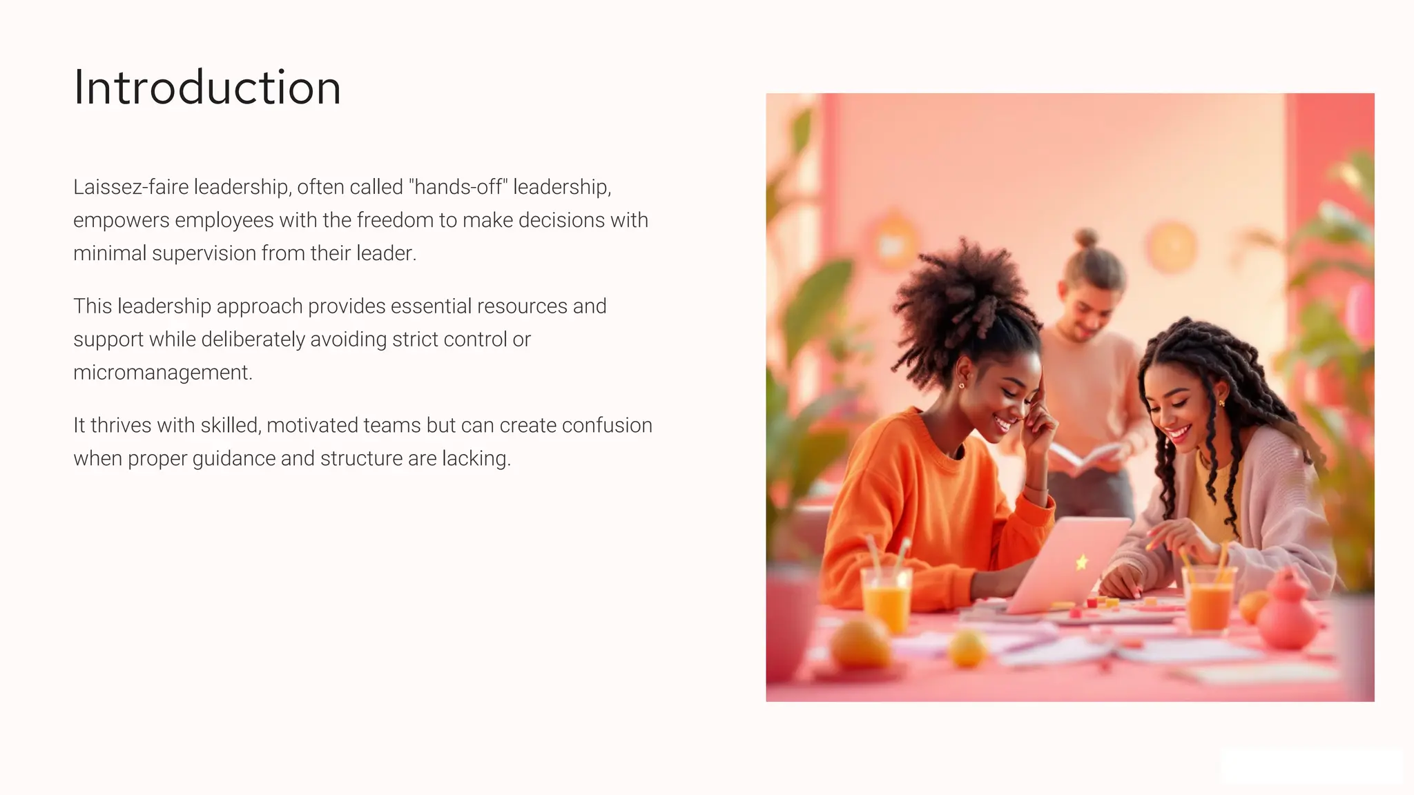 Laissez-Faire-Leadership-Style presentation | PDF