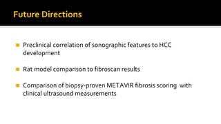 Monitoring liver fibrosis with quantitaive B-Mode ultrasound | PPTX