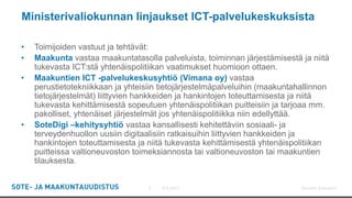Maakuntien ICT-palvelukeskusyhtiö Vimana Oy | PPT