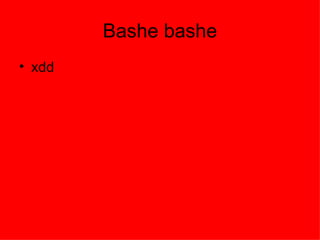 La Javie Bashe | PPT