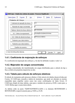 Lajes 02-critérios de projeto | PDF