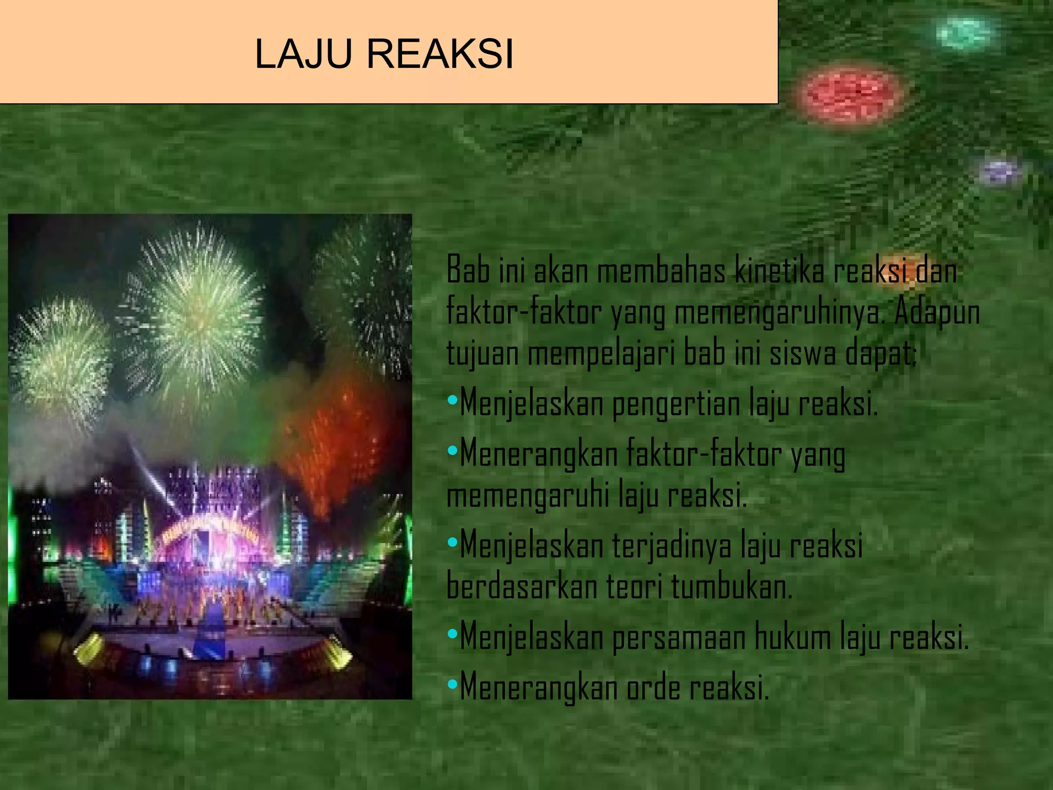 Laju reaksi | PPT