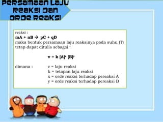 Laju reaksi | PPT
