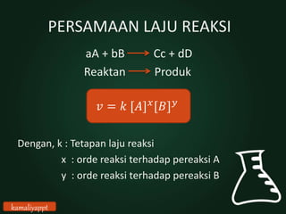 Laju reaksi | PPTX