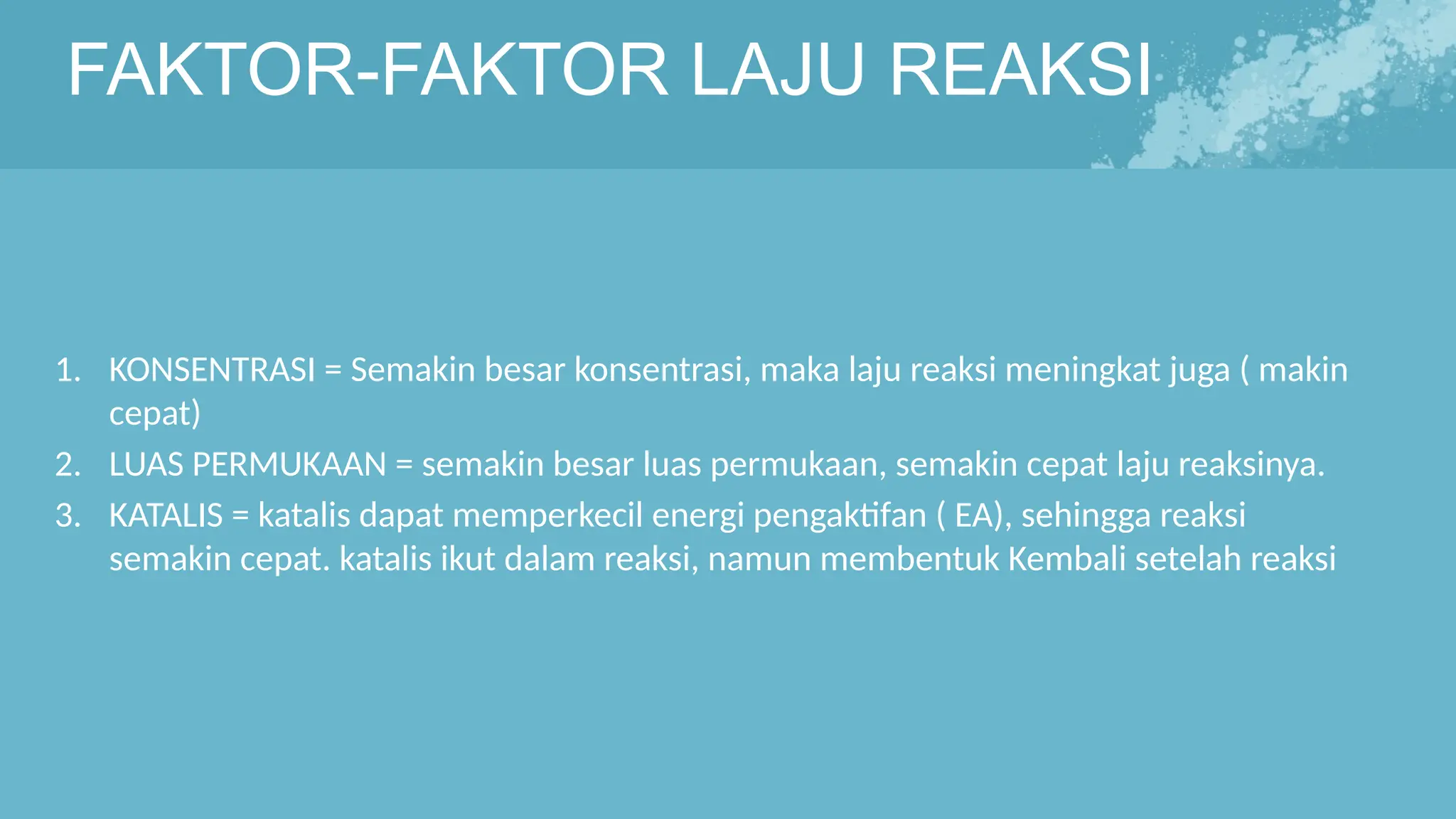 PPT materi laju reaksi kelas 11 kurikukum merdeka | PPTX
