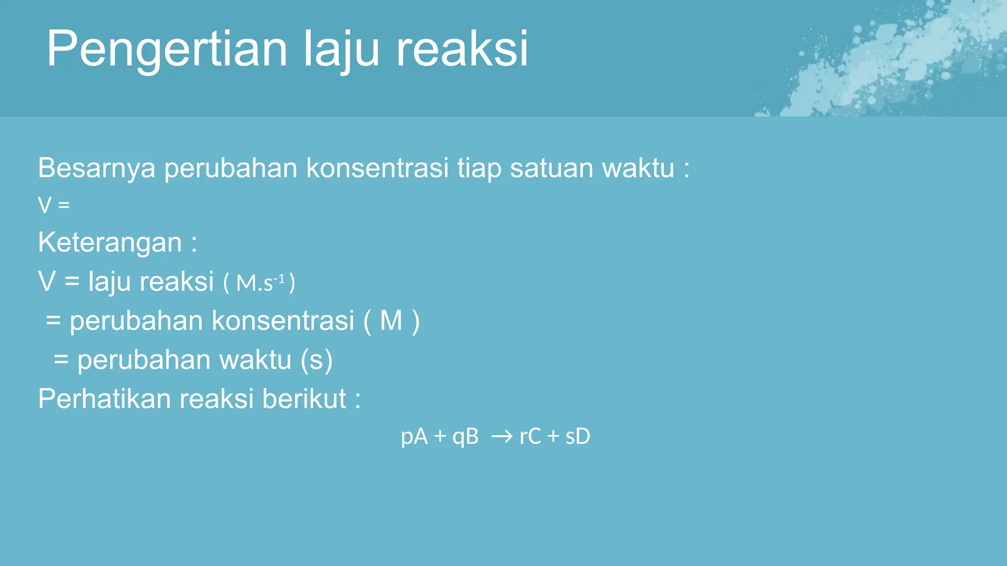PPT materi laju reaksi kelas 11 kurikukum merdeka | PPTX