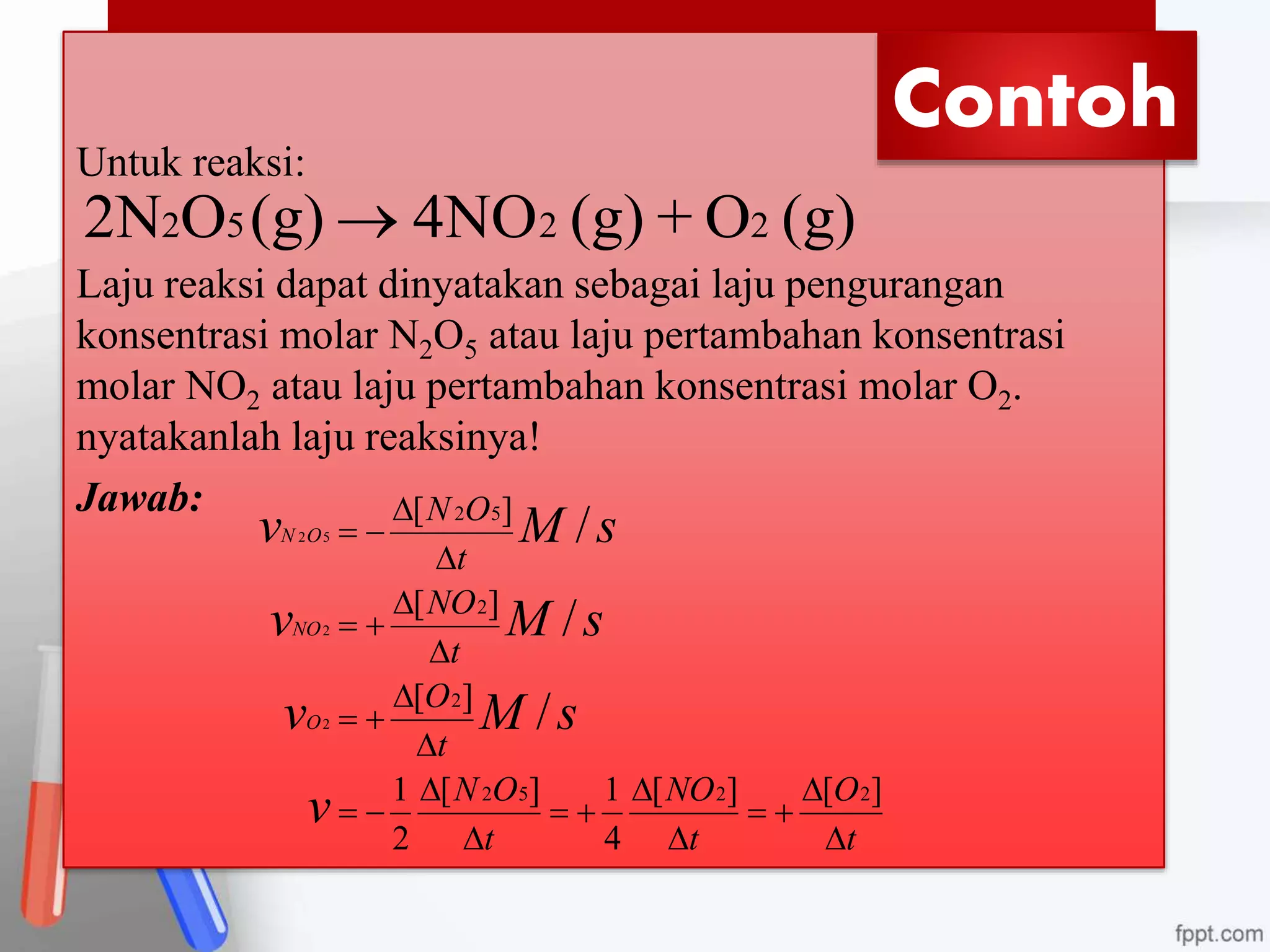 Laju Reaksi ppt | PPTX
