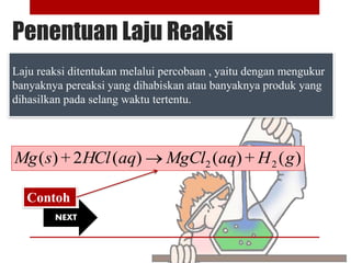 Laju Reaksi ppt | PPTX
